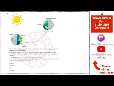 MEB in yayınladığı Çalışma Soruları 1- Kısım