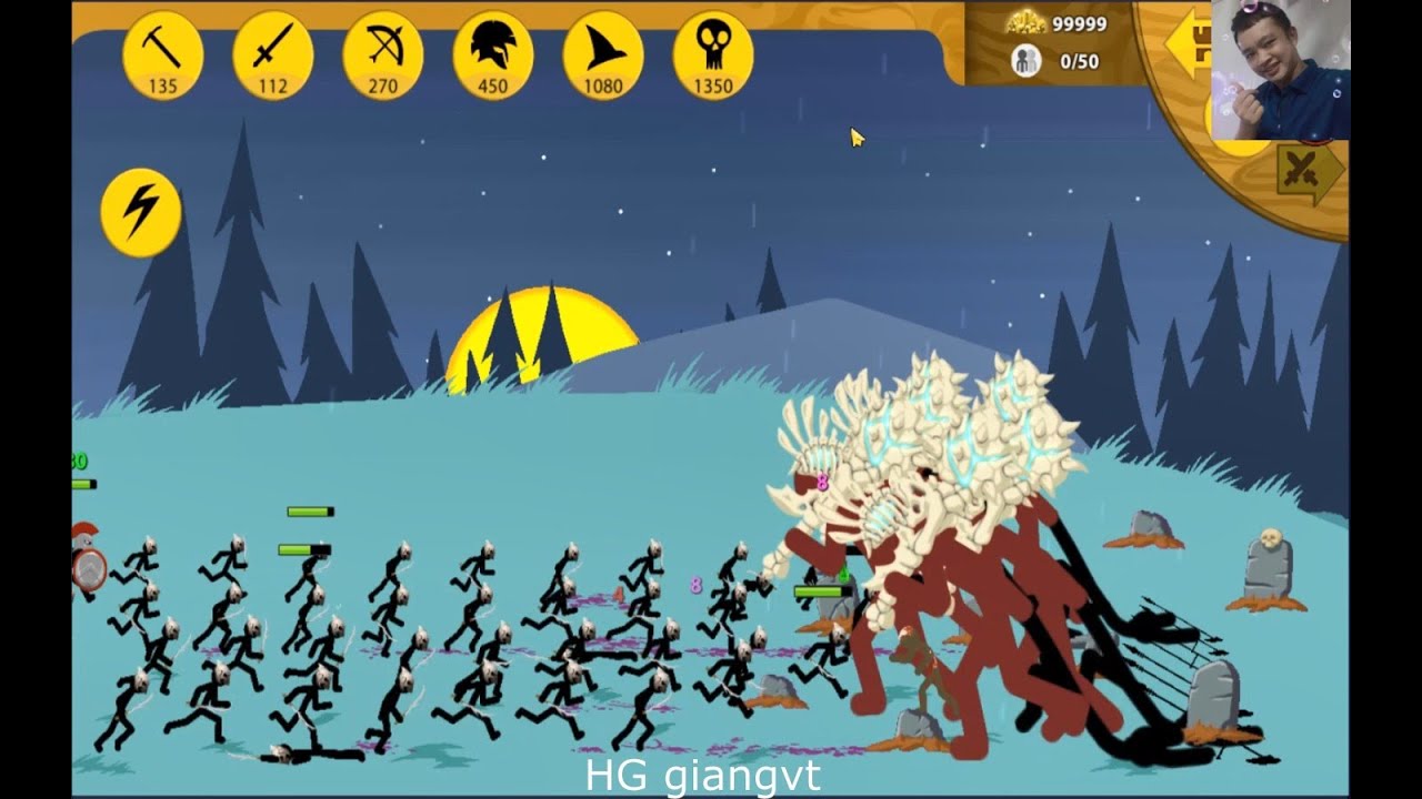Endless campaign( Phần 8 )Hack Stick War Legacy Mod 999 giangvt - YouTube