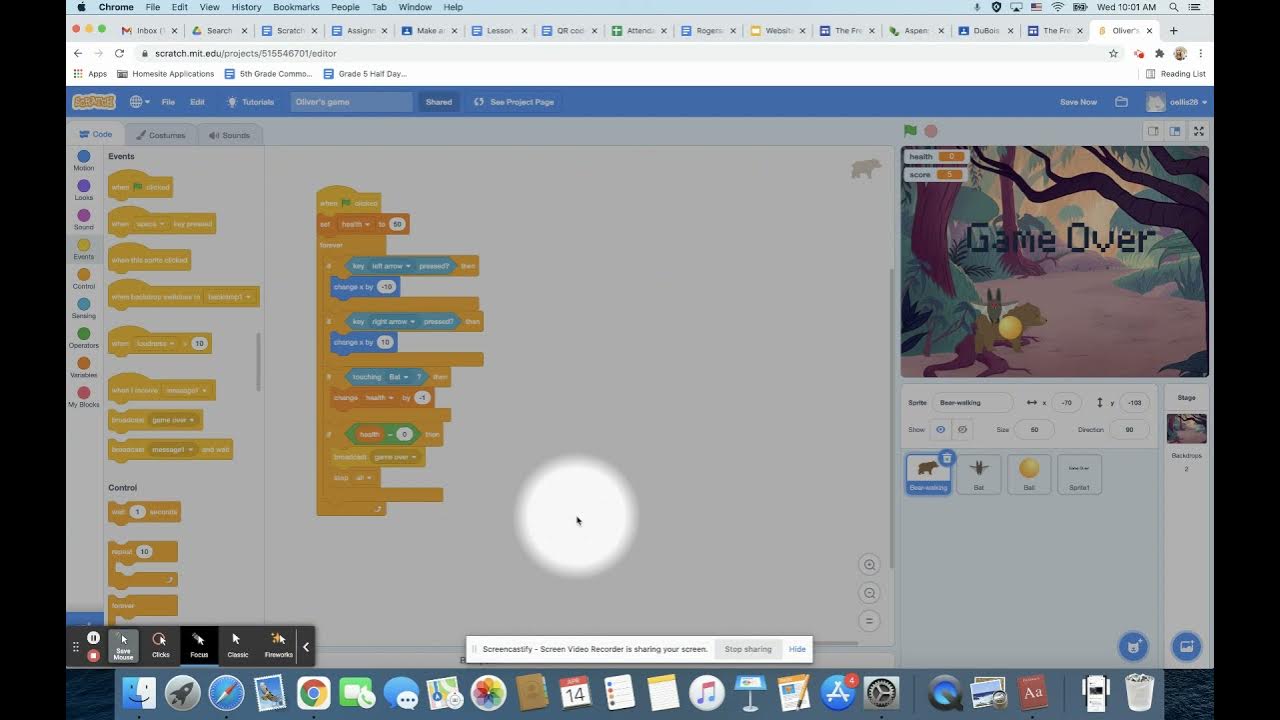 Scratch Assignment 4 Broadcast and Receiving - YouTube