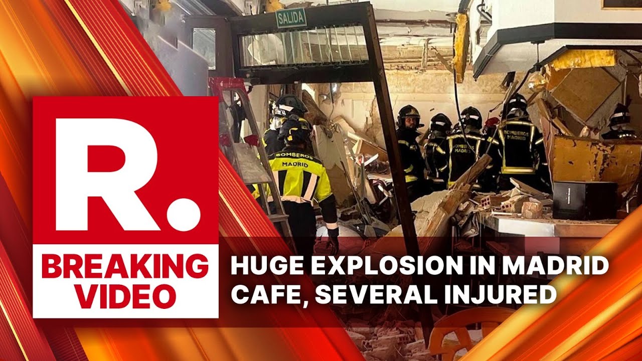 BREAKING: Explosion In Madrid, Spain, Leaves Several Injured - YouTube