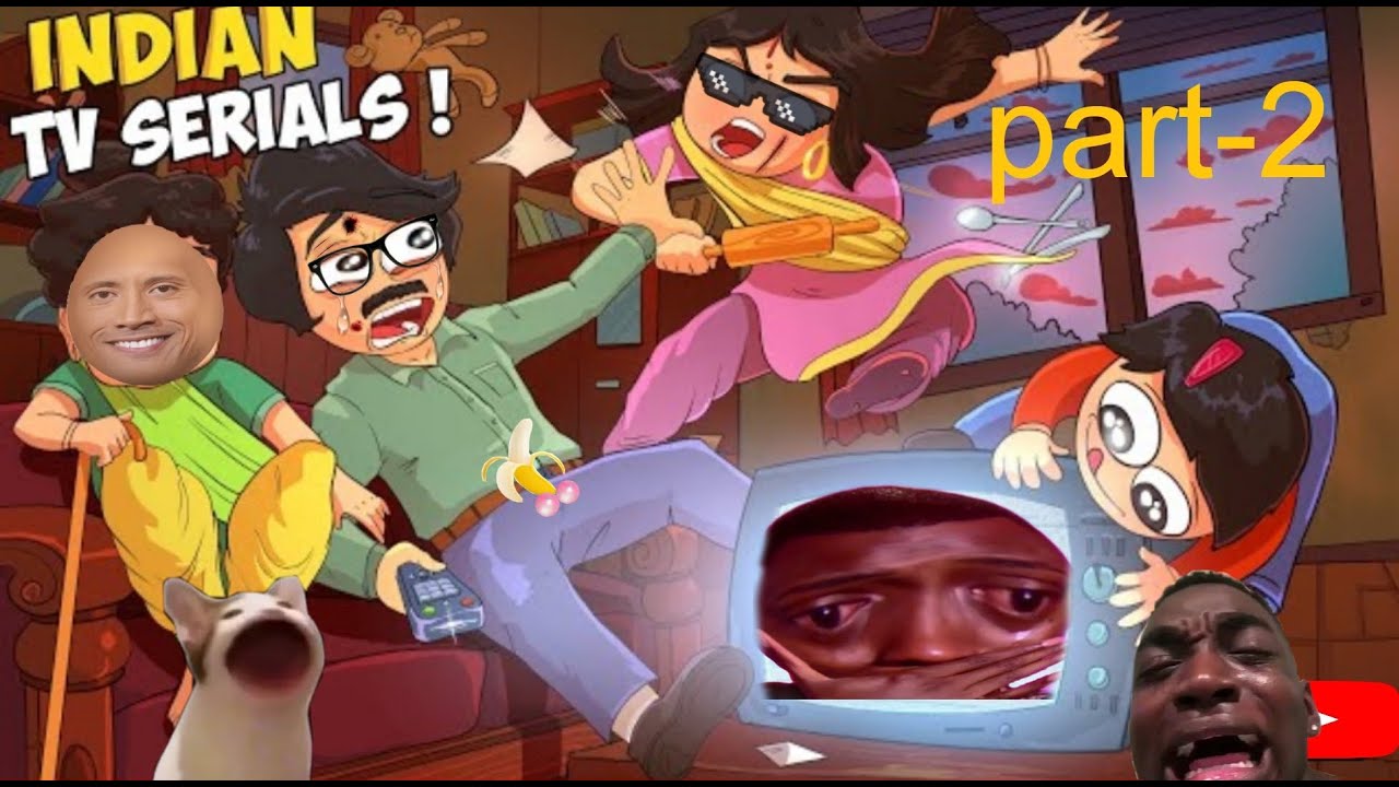 Indian TV serials funny video animation ||comedy video @Hardtoonz22 ...