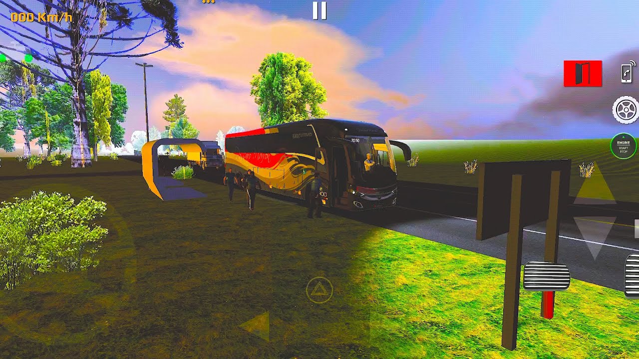 The World Bus Driving Simulator Gameplay - YouTube