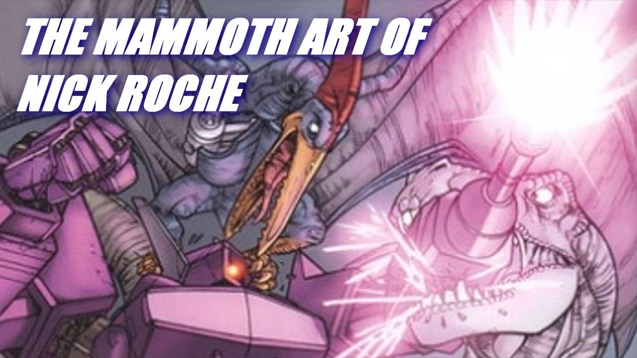 Nick Roche's "Mammoth" Transformers Art with Marvel and IDW Comics ...