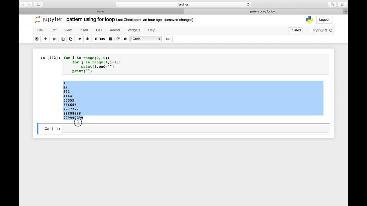 Python Program pattern1 - YouTube