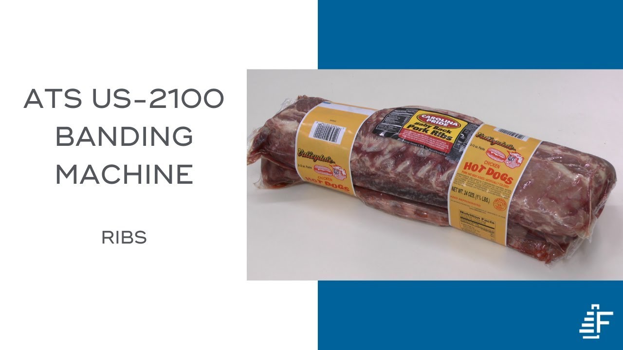 Ribs 3 Pack US 2100 Banding Machines - YouTube