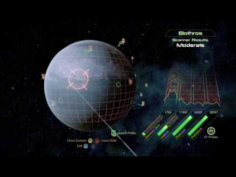 Mass Effect 2 FAST planet scanning on the Xbox360 - YouTube