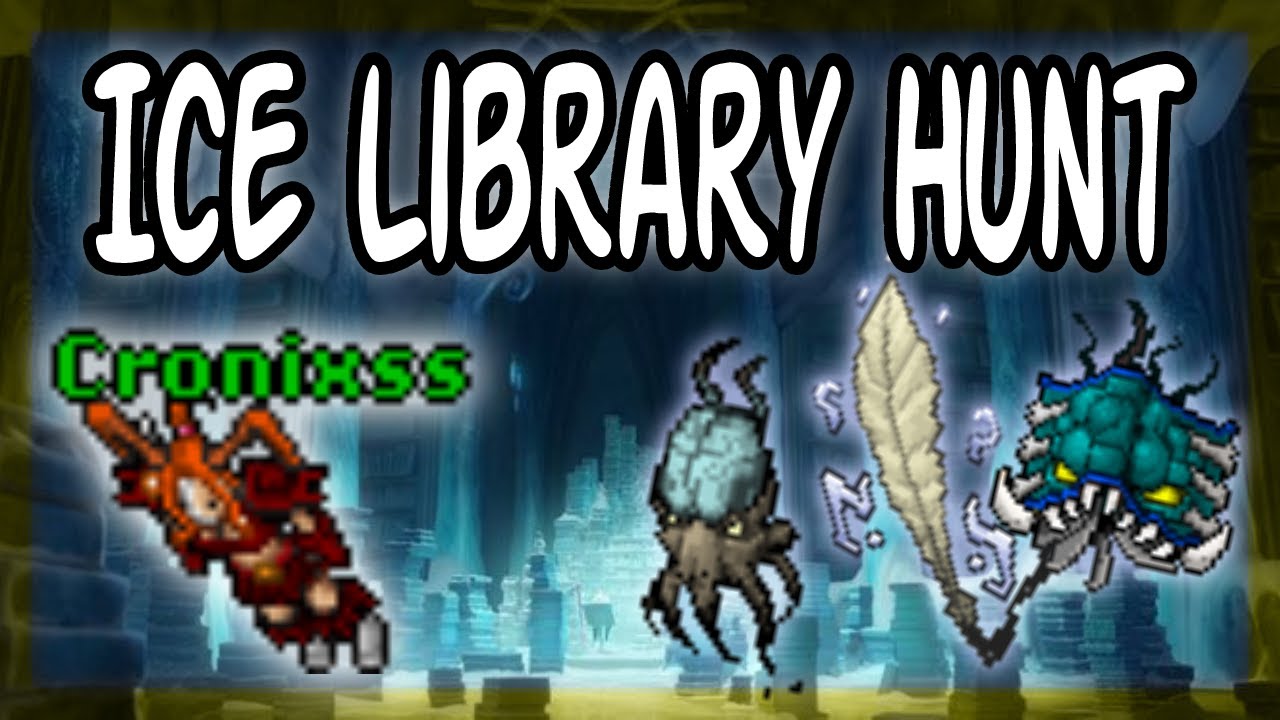 Ice Library Hunt Tibia (400+) - YouTube