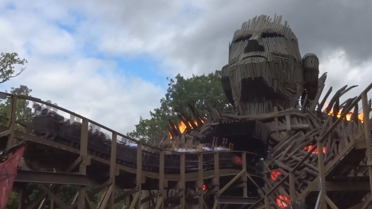 Wicker Man Alton Towers Resort|FullHD Onride|Fix HD - YouTube
