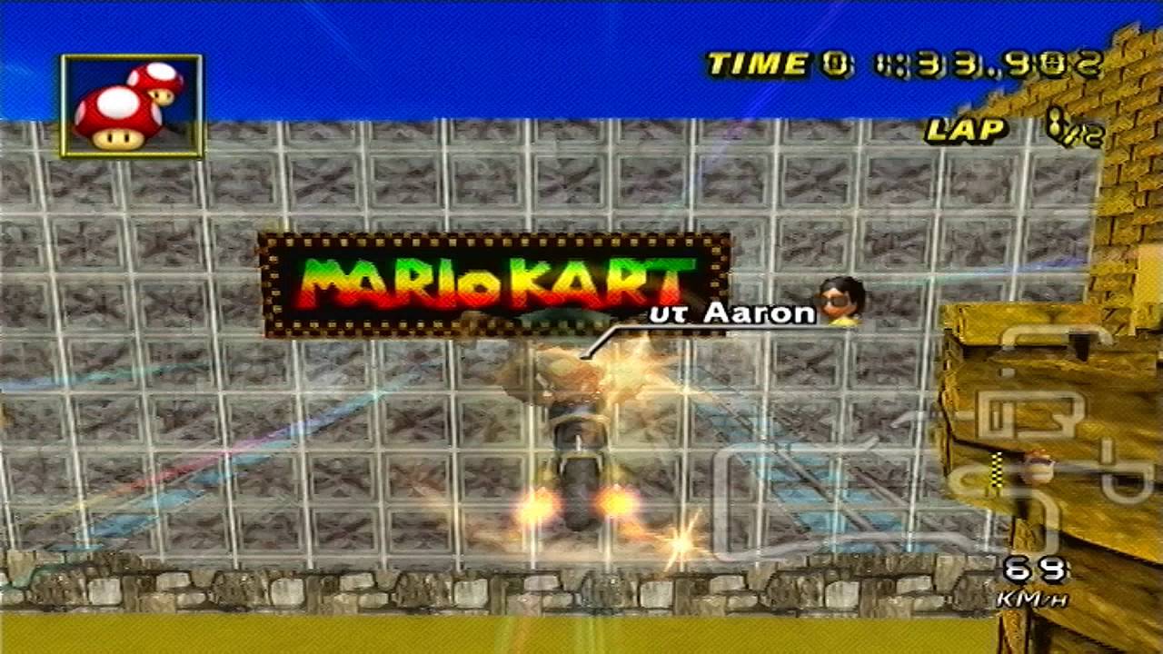 CTGP ghost system test - Desert Castle Raceway - ut Aaron 3:12.722 ...