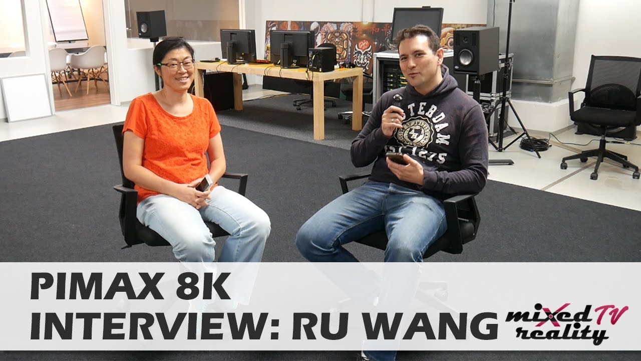 Pimax 8k Updated Impressions & In-Depth Interview with Ru Wang (Sr. Marketing Director of Pimax ...