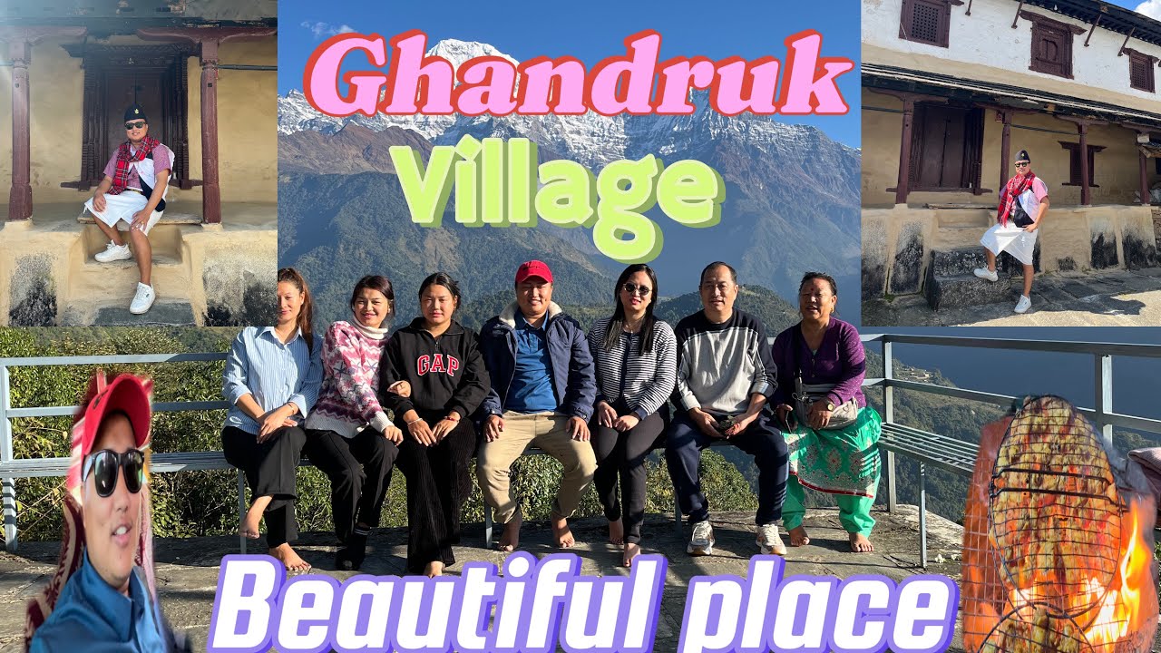 Pokhara to Ghanduk village traveling vlog-कती राम्रो गाऊ - YouTube
