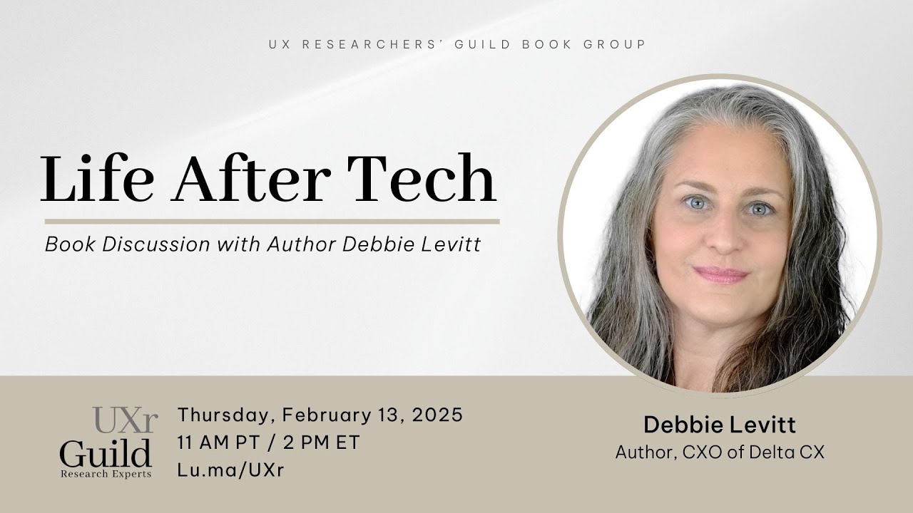Life After Tech with Debbie Levitt - YouTube
