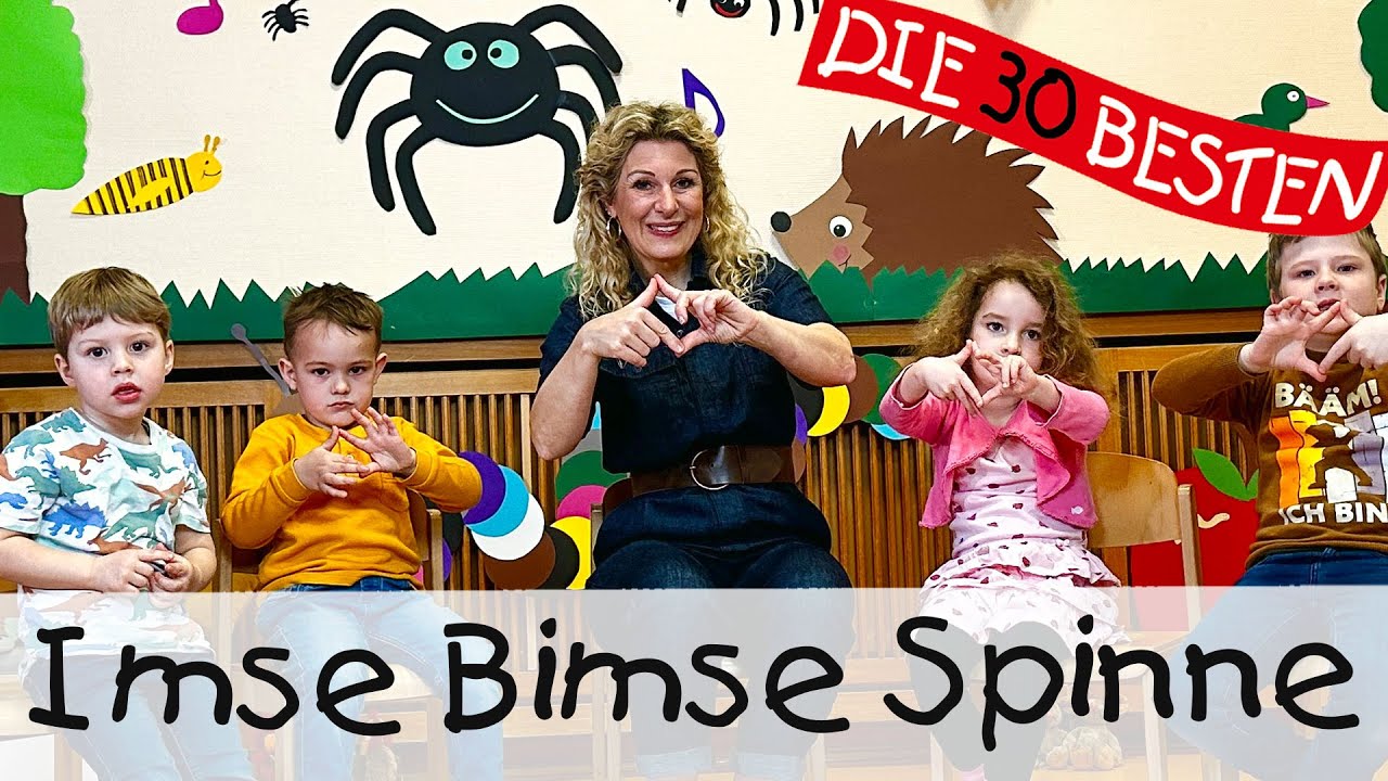 Imse Bimse Spinne Text