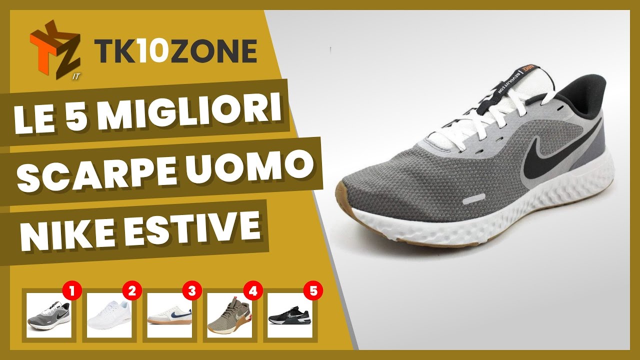 Le 5 migliori scarpe uomo Nike estive - YouTube