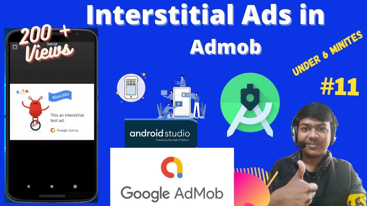 How To Implement Interstitial Ads Admob In Android App In 6 Minutes