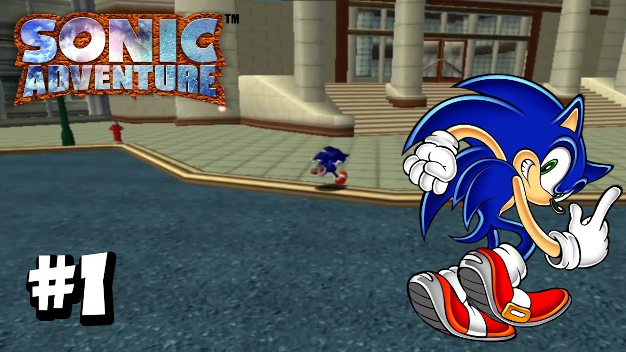 Sonic Adventure(Dreamcast) #1 Sonic's story #1 - YouTube