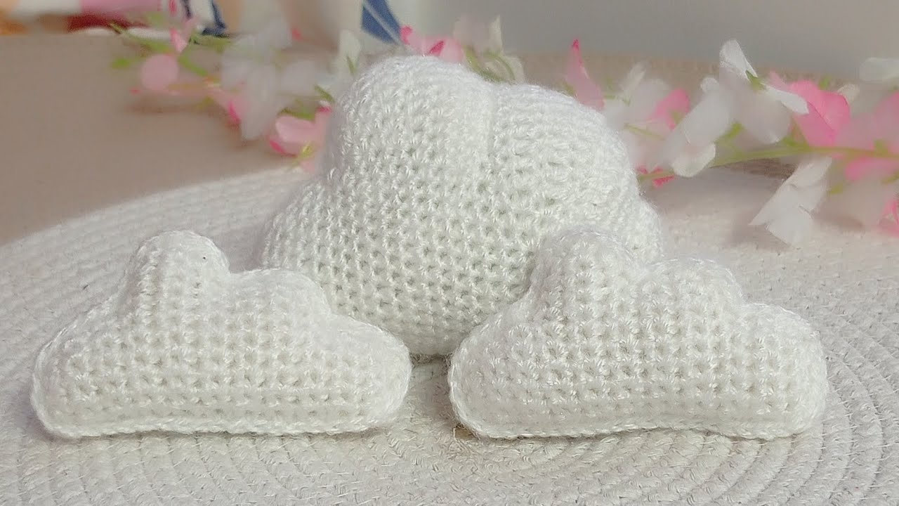 Crochet cloud || Amigurumi Crochet # cloud # soft handmade cloud for ...