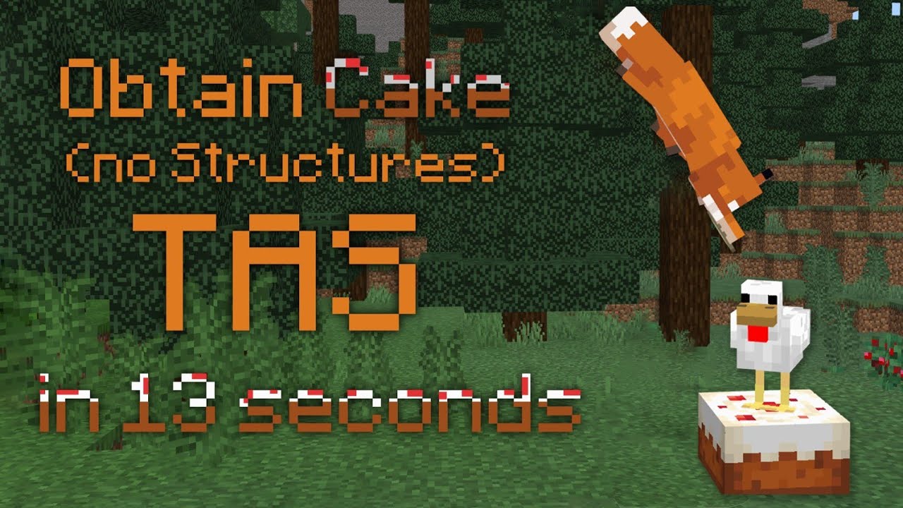 [TAS] Obtain Cake (No Structures) in 13.25 Seconds - YouTube