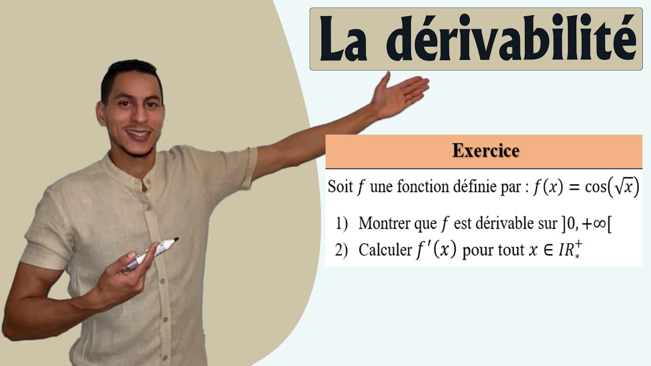 dérivabilité 2bac exercices - dérivé de composé de deux fonctions ...