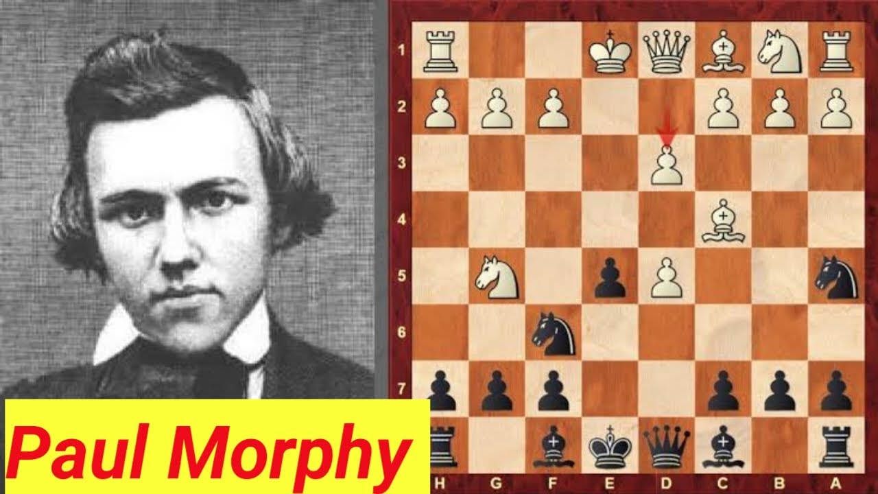 Poul Morphy vs Alphonse Delannoy, morphy chess game,all famous chess of ...