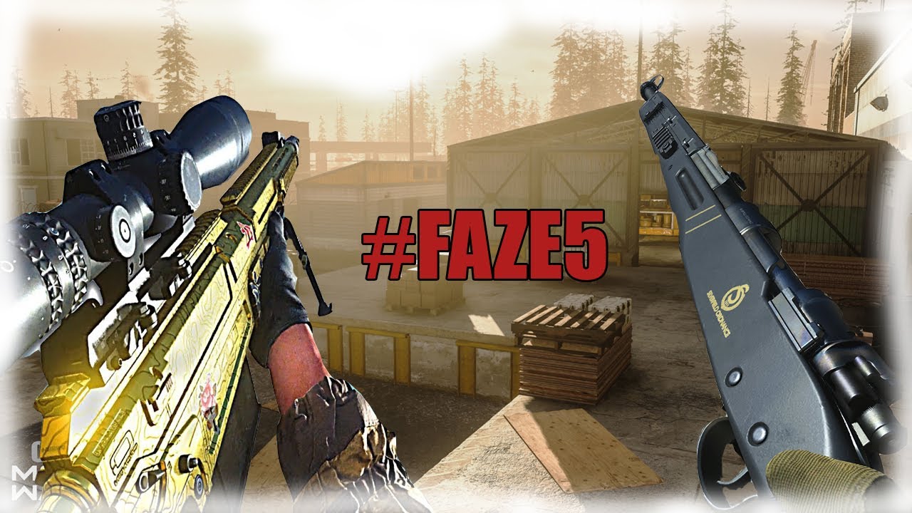 AX-50 and Kar 98 | Modern Warfare Experience #FAZE5 - YouTube