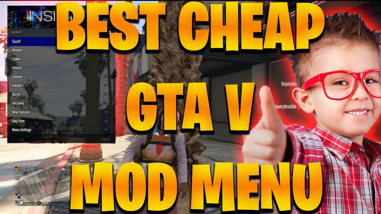 WHAT IS THE BEST CHEAP GTA 5 MOD MENU? (INSIGHT MOD MENU) - YouTube