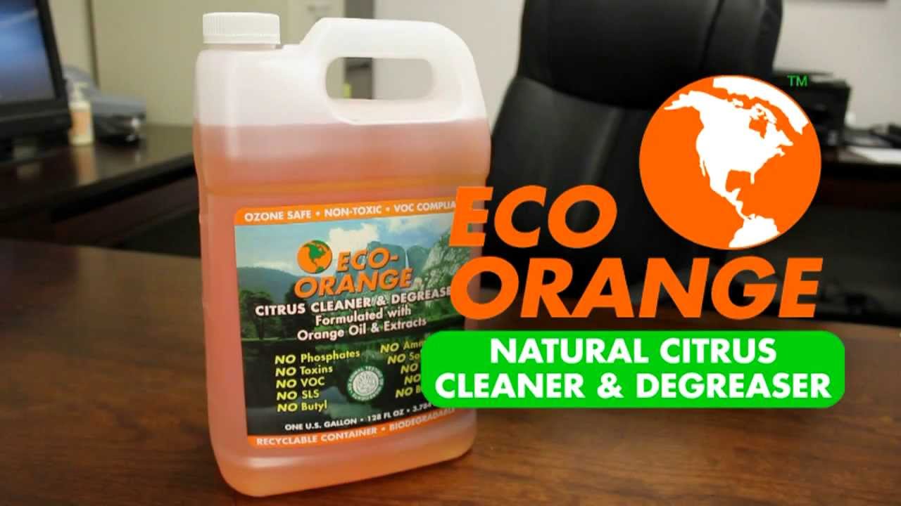 Eco Orange can be used for even the grimiest jobs. Oil and dirt clean ...