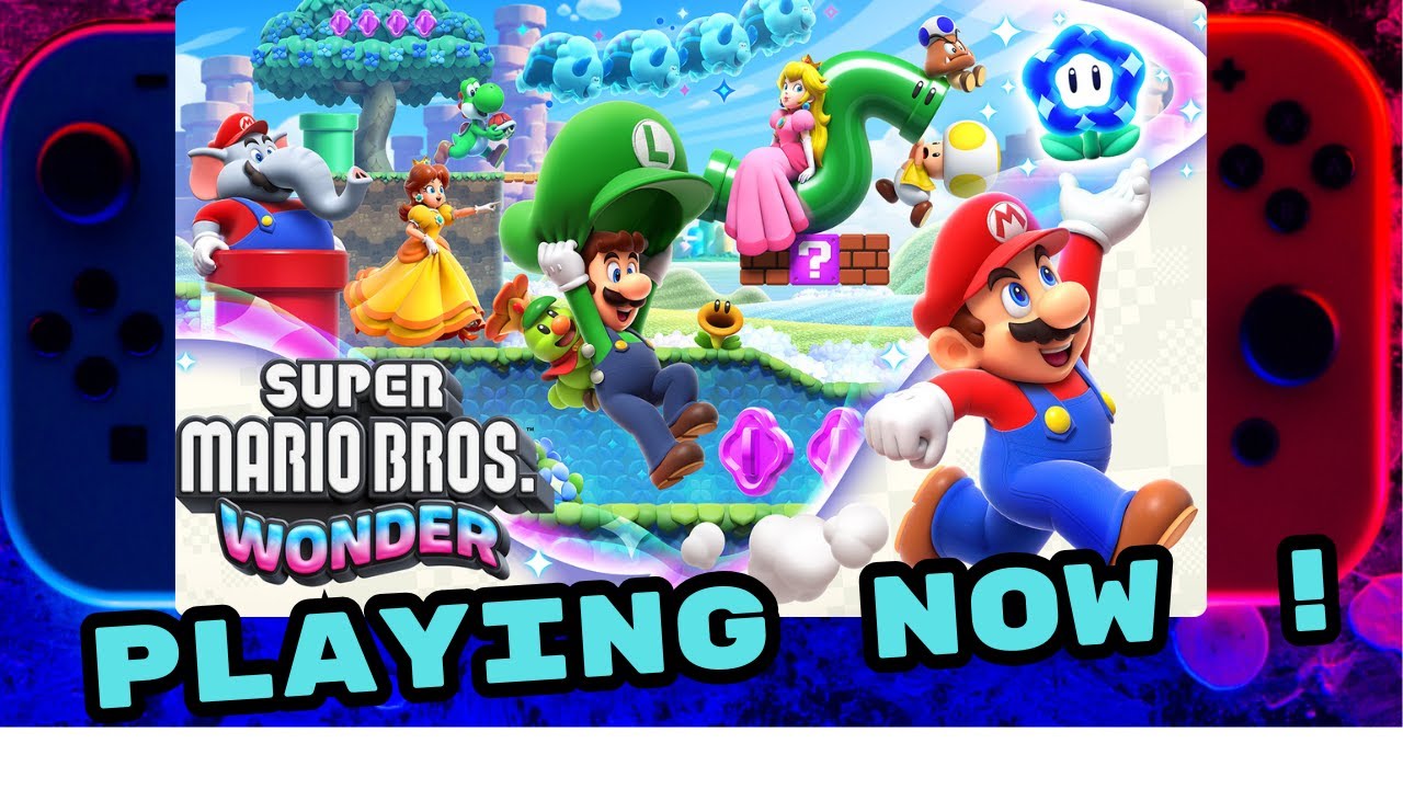 MARIO WONDER PLAY GAME - PART 01 - YouTube