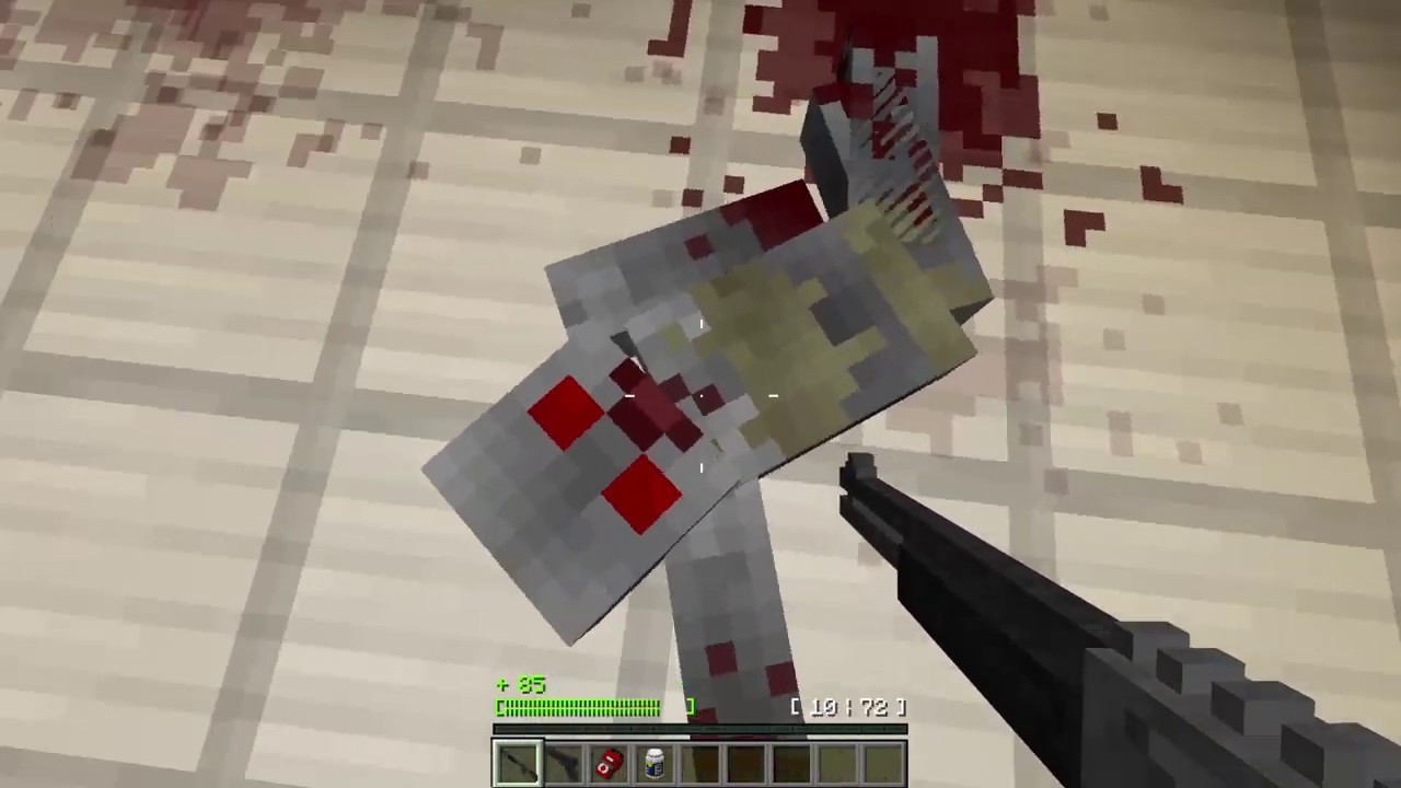Minecraft left 2 mine aka left 4 dead mod - YouTube