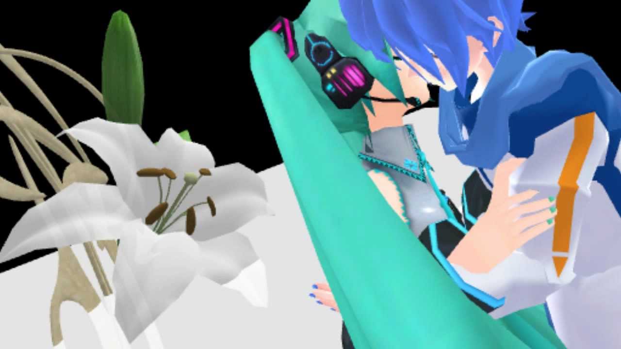 Miku and Kaito first Kiss - YouTube