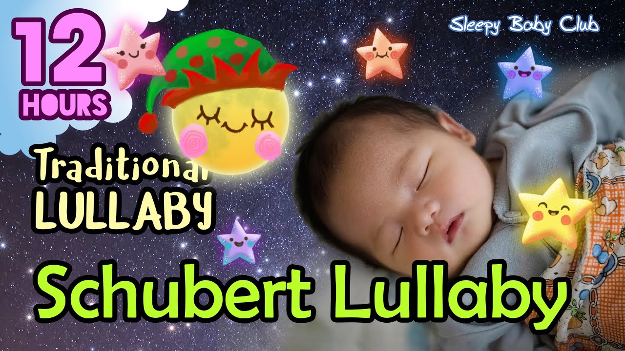 🟡 Schubert Lullaby ♫ Traditional Lullaby ★ Music for Sleeping and ...
