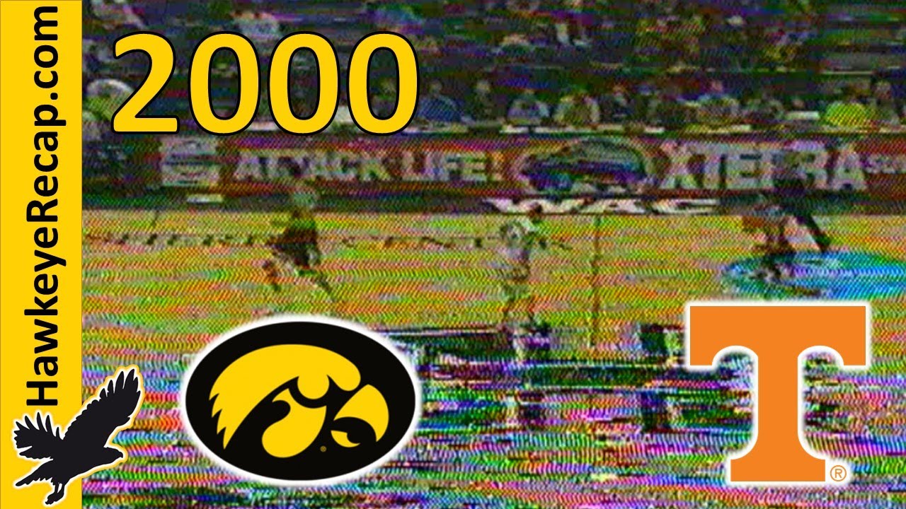 #23 Iowa Hawkeyes vs #6 Tennessee 12/29/2000 Rainbow Classic in ...