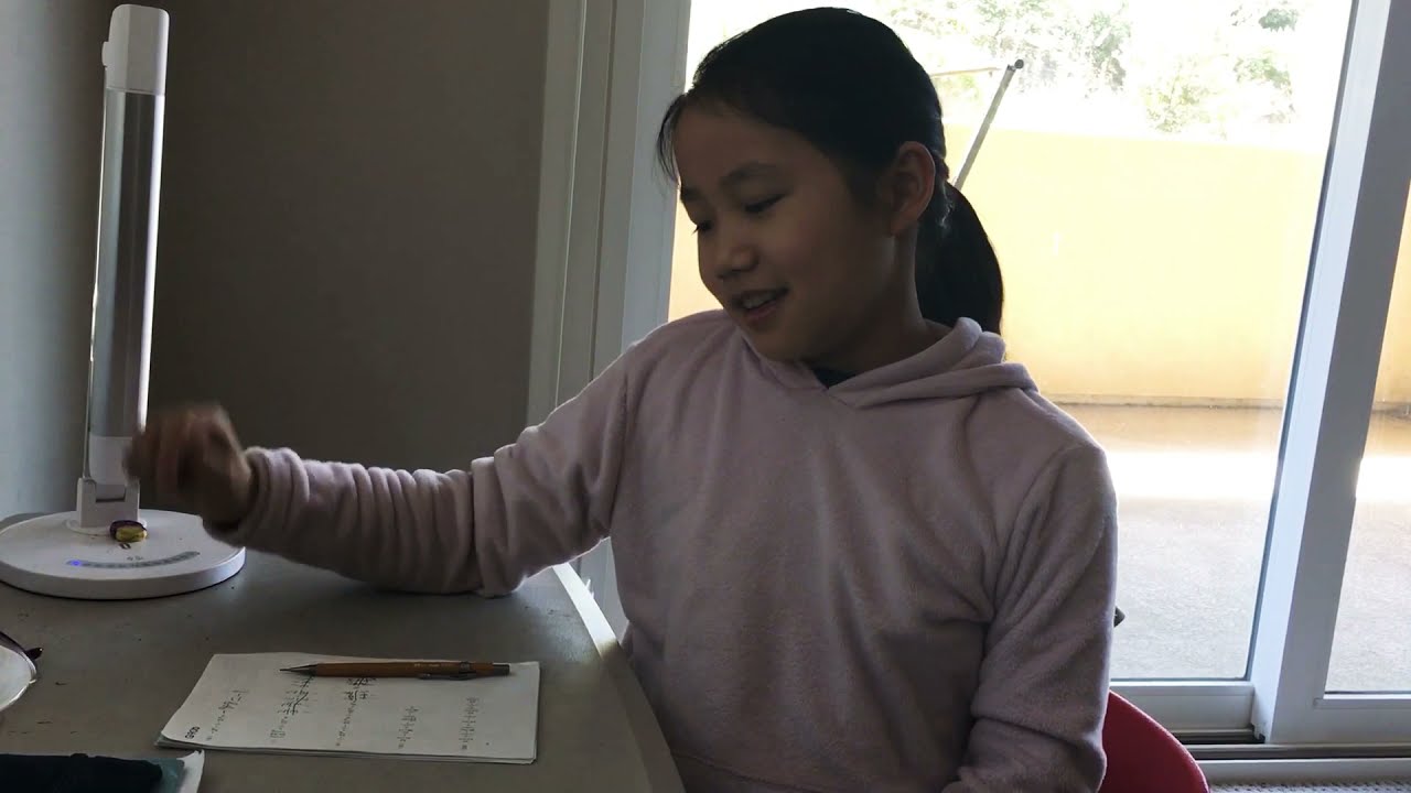 Kumon math level G page 90 problem 9 by Melody. - YouTube