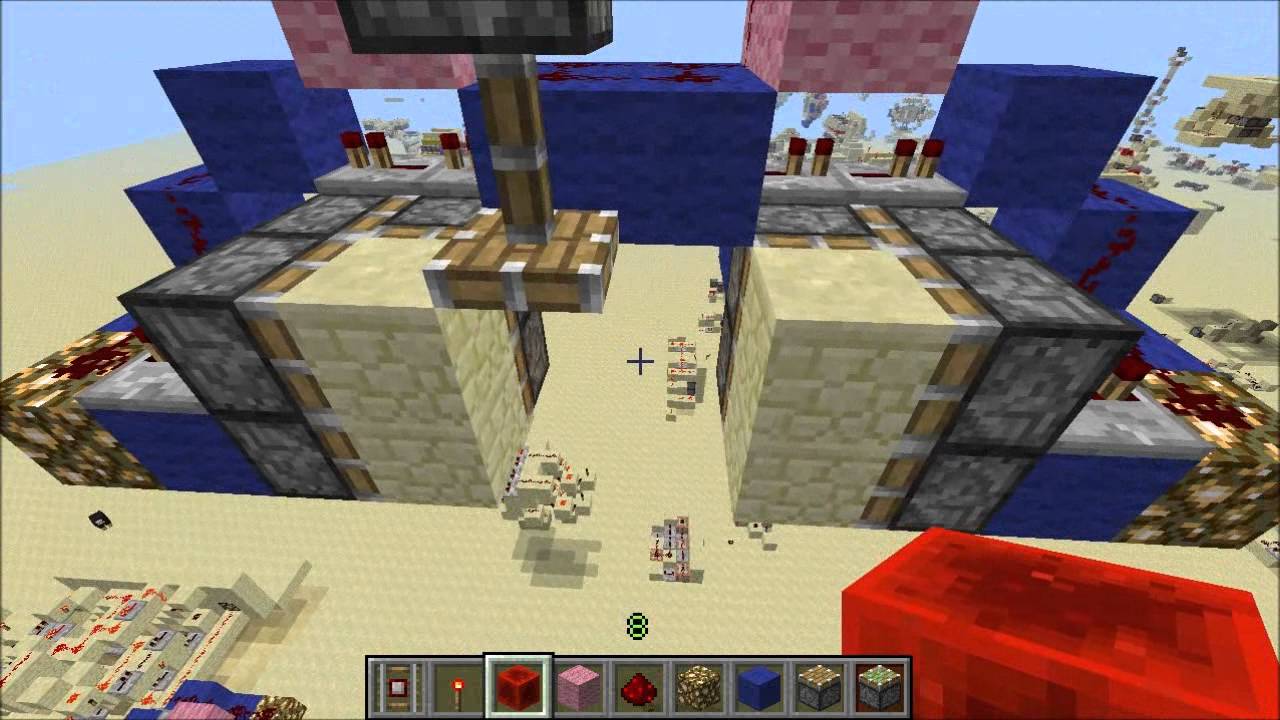 Minecraft Tutorial - The Reliable 2x2 Hidden Ocean Door - YouTube