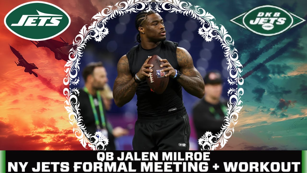 REPORT: NY Jets QB Coach Completes WORKOUT With Jalen Milroe During ...