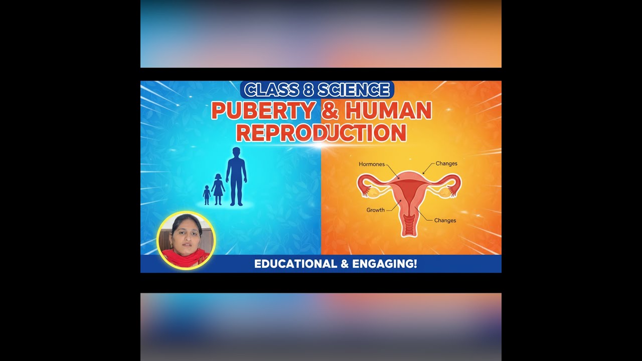 All About Puberty | Human Reproduction | Class 8 CBSE Science | Part 3 ...