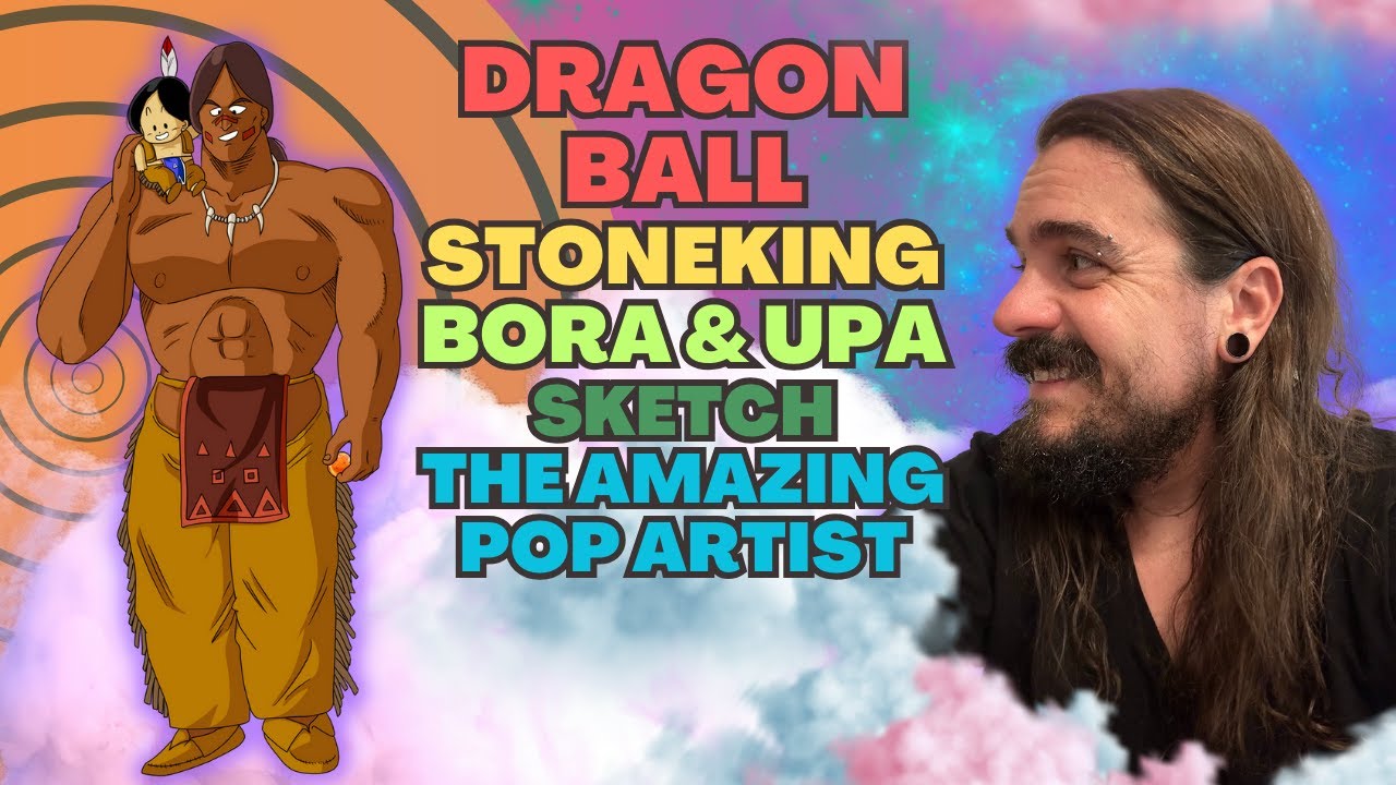 Dragon Ball Bora & Upa Timelapse Drawing Sketch Stoneking- Next Time On ...