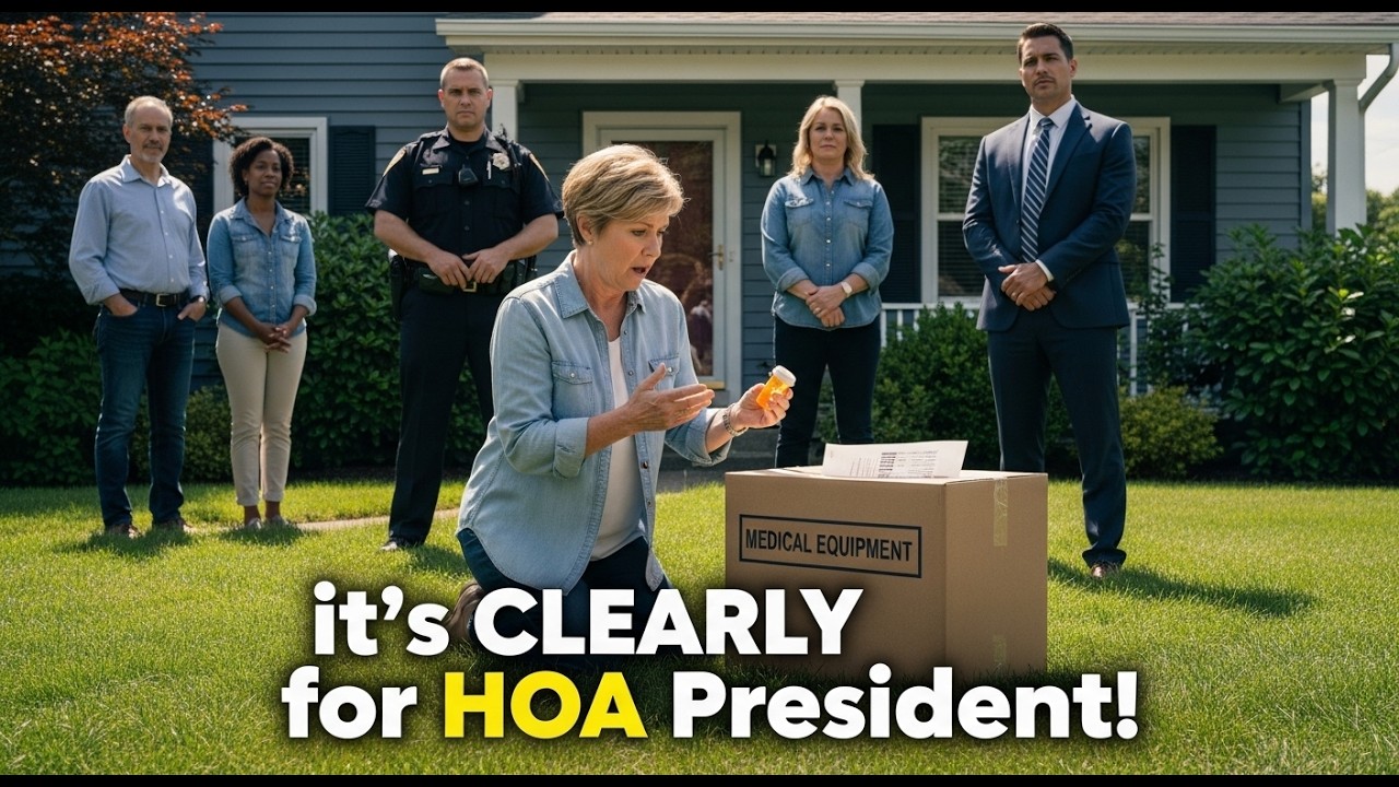 HOA President Stole My Medical Equipment — Then The Dashcam Exposed ...