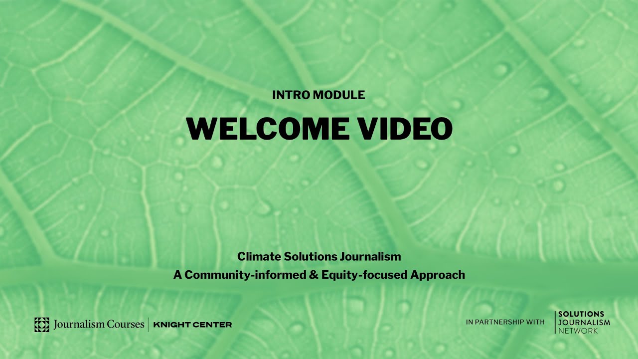Welcome video - YouTube