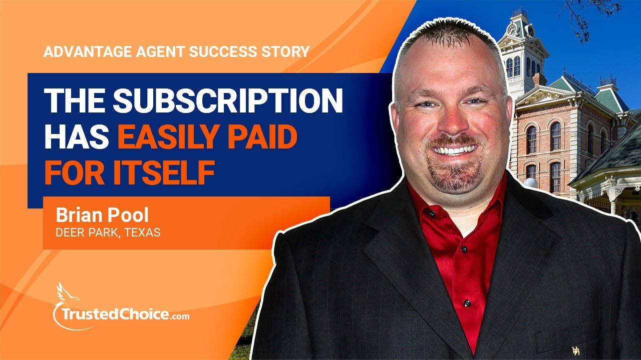 Texas Agency Success Story - Brian Pool - YouTube