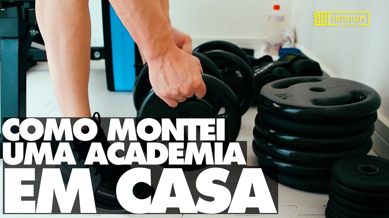 Sem academia? Veja como montar uma própria em casa pequena! (NÃO é ...