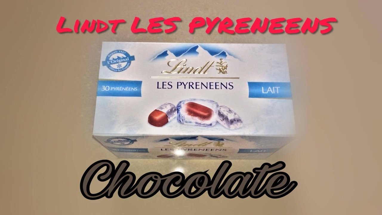 Lindt LES PYRENEENS chocolate - YouTube