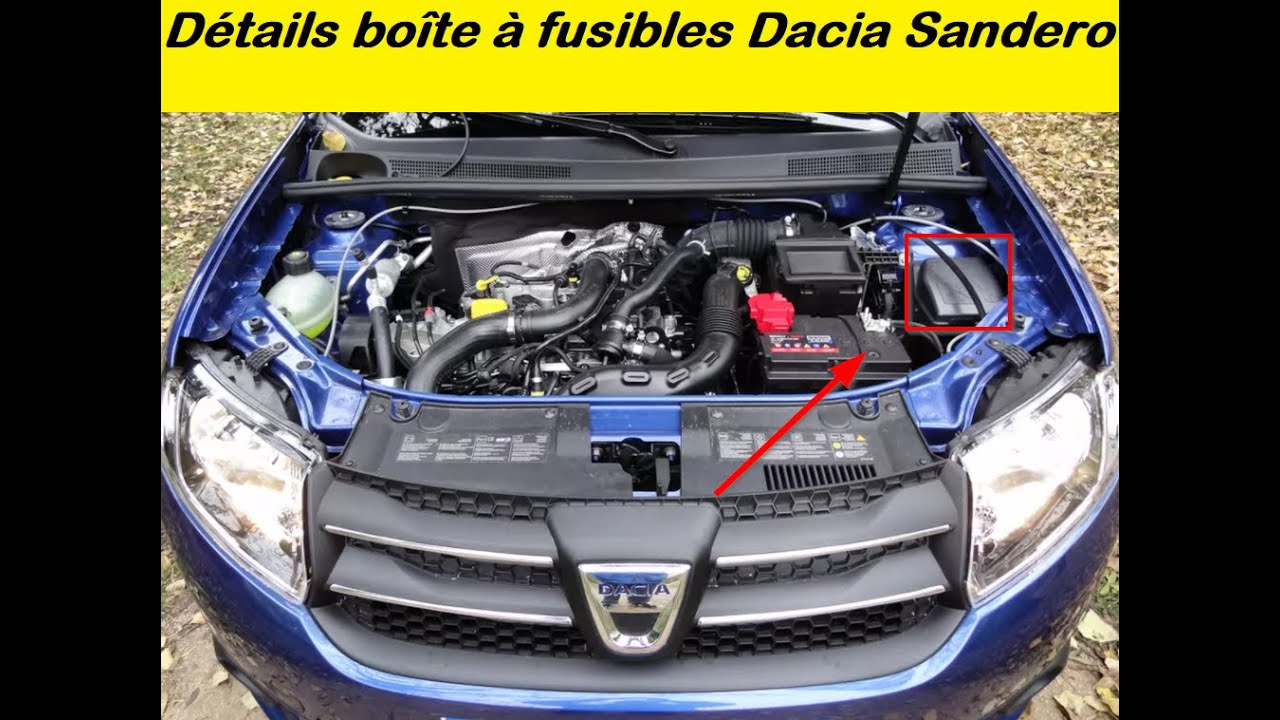 DACIA Sandero (B90) 1.5 dCi 85 K9K-796 (87) 2008 - 2012 boîte à ...