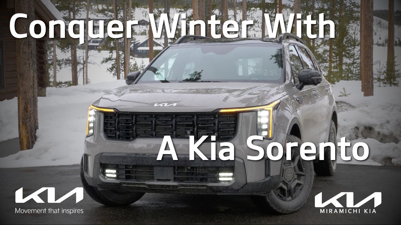 Conquer Winter With A Kia Sorento | Miramichi Kia - YouTube