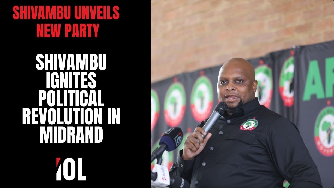 Floyd Shivambu Launches Afrika Mayibuye Movement Party in Midrand ...
