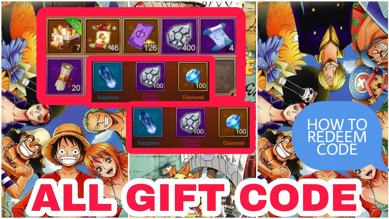 [ Gift Code ] For Piece: The Great Voyage All gift code - how to redeem ...