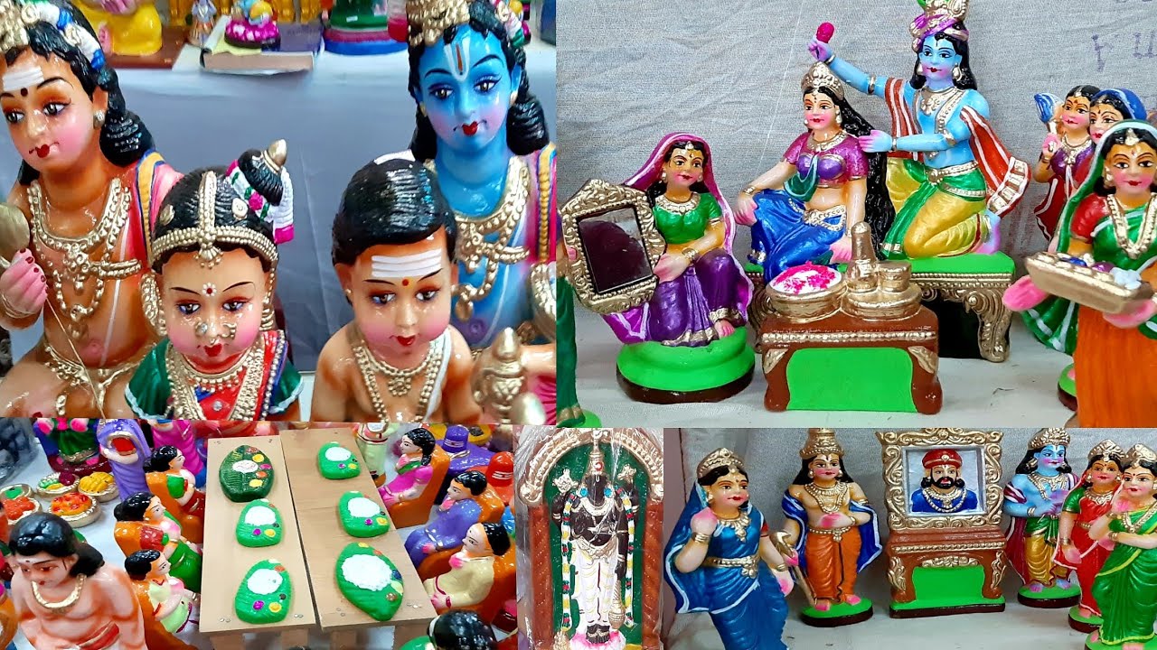 Navaratri Golu Dolls with price//Discount Sale 2019 - YouTube