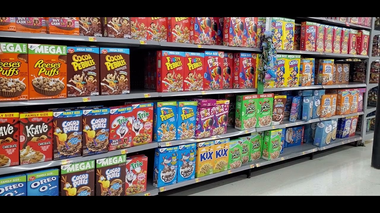 I Take a Trip Through The * NEW *WALMART Cereal Aisle!!#walmart # ...