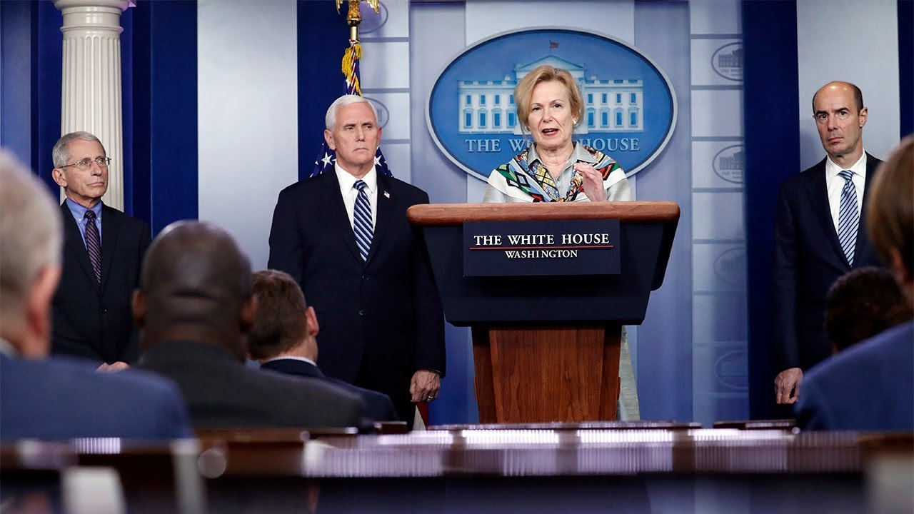 White House Task Force update on coronavirus - YouTube