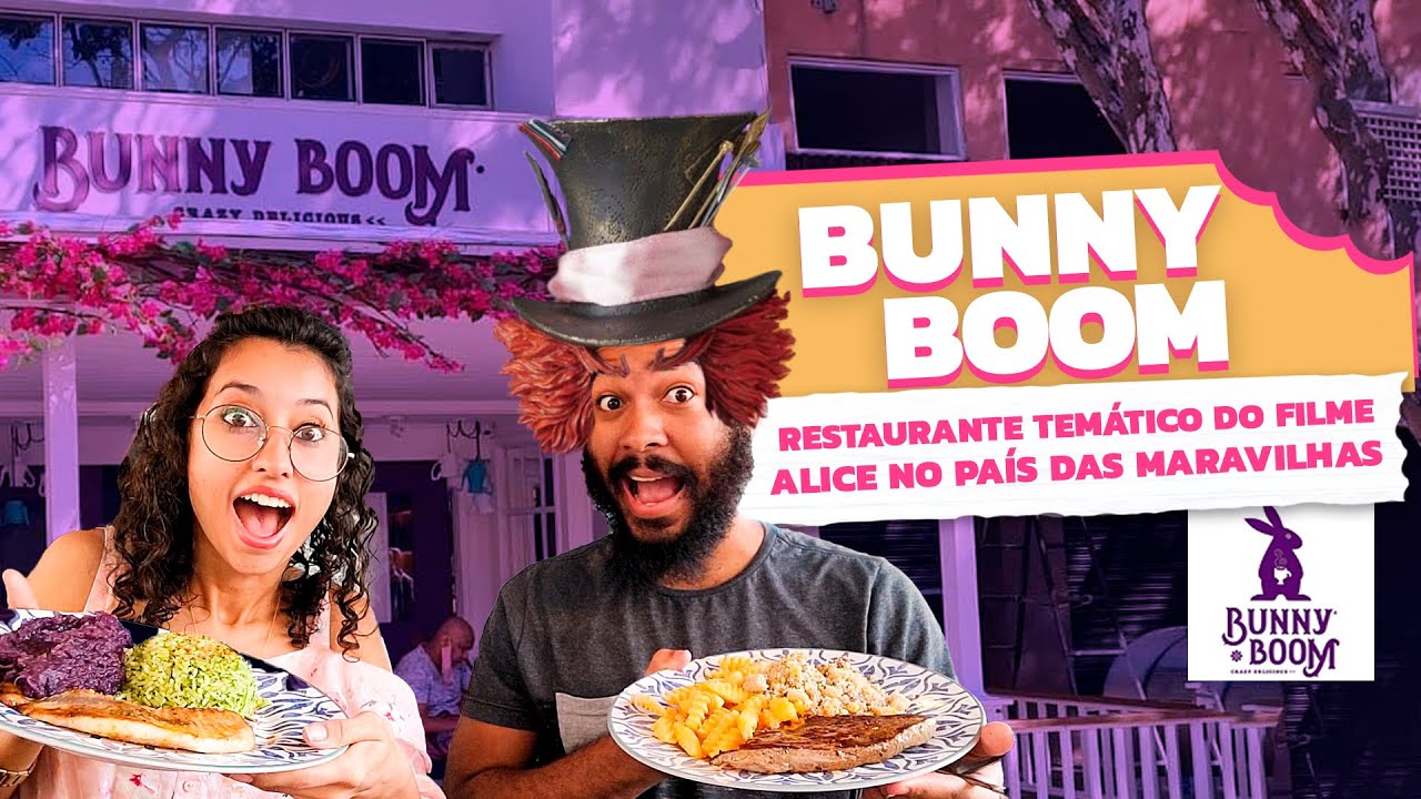 Bunny Boom: Alice no país das maravilhas | Restaurante viral do tiktok ...